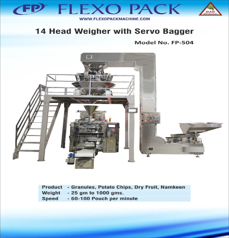 Head Weigher With Servo Beggar - Flexopack